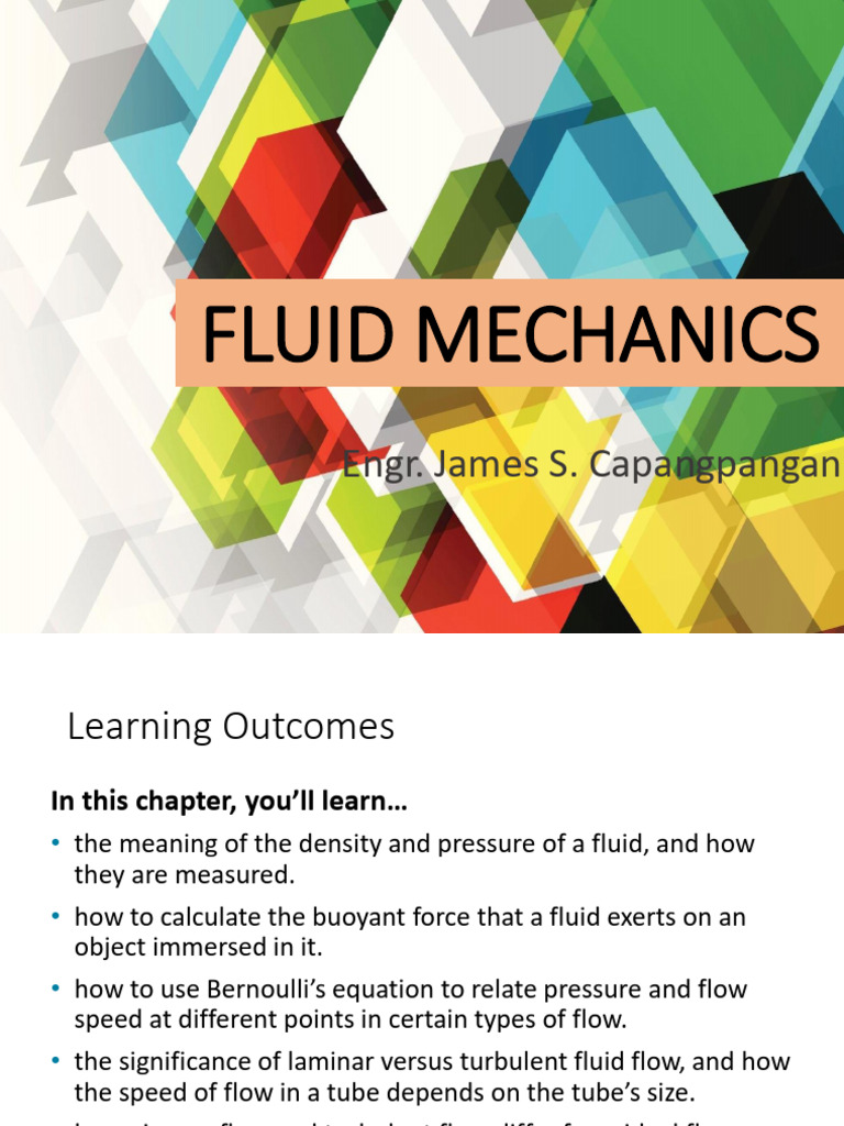 Fluid Mechanics | PDF | Buoyancy | Fluid Dynamics