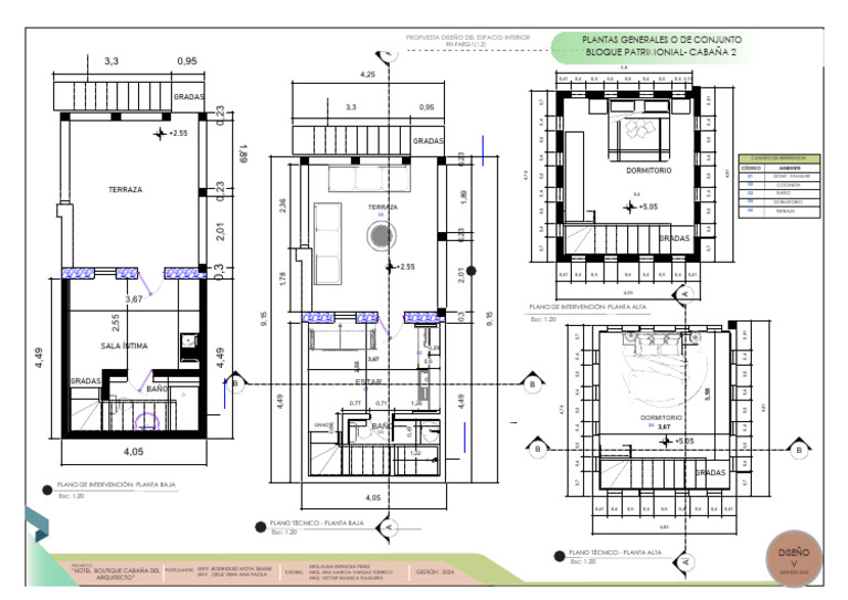 Planos Generales o de Conjunto-1-1 | PDF