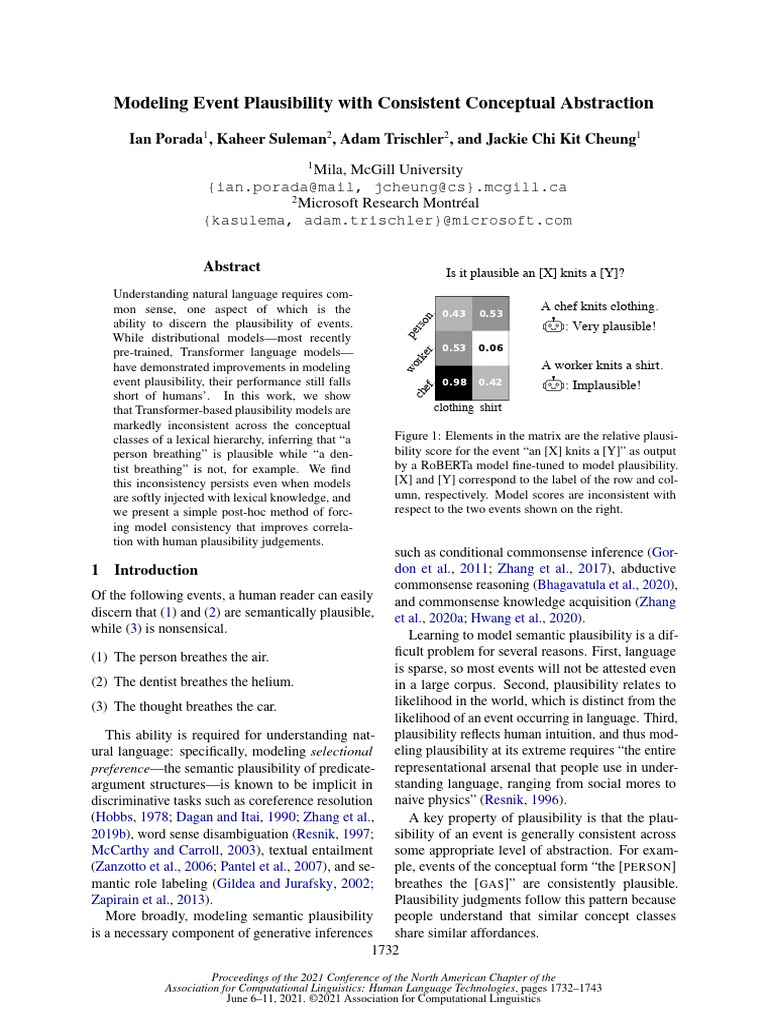 2021.naacl-main.138 | PDF | Cognitive Science | Linguistics