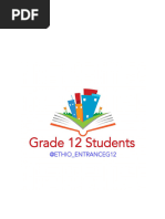 Grade 12 Entrance Exam Questions PDF | PDF | Virus | Hiv/Aids