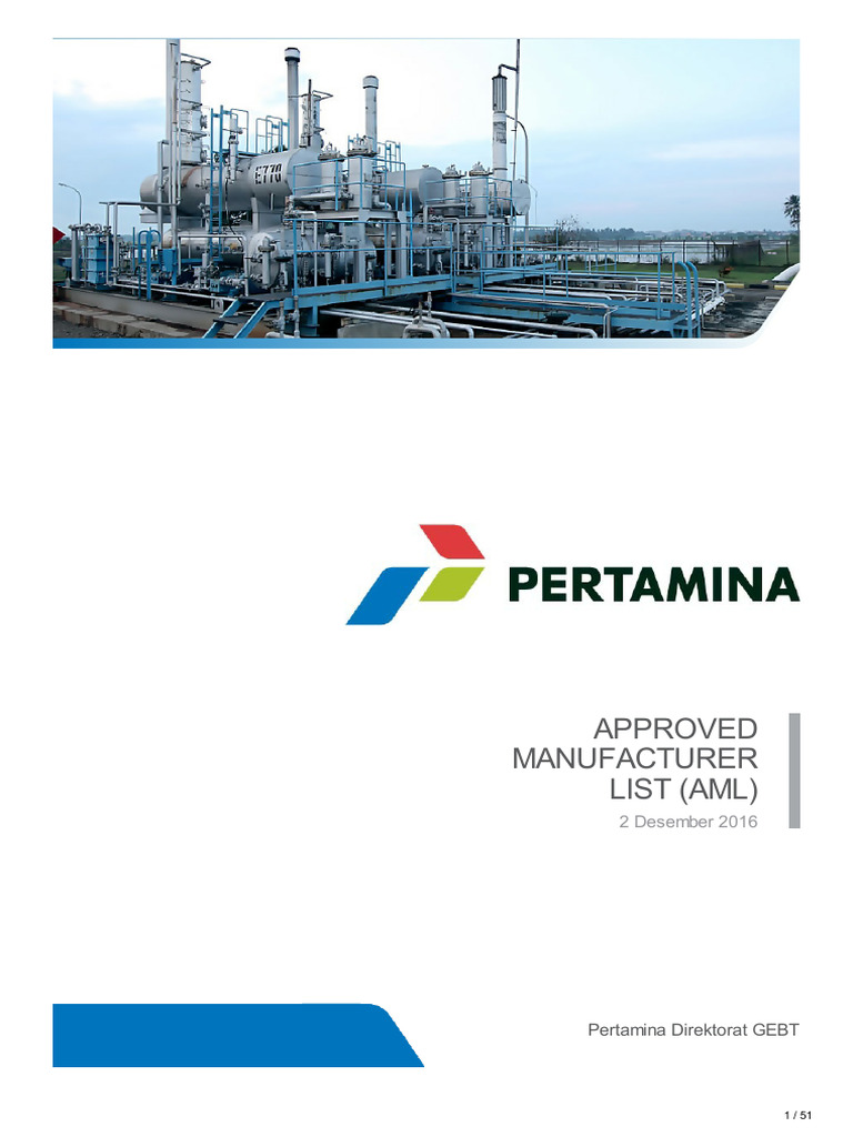Hangzhou Page 24 AML Pertamina | PDF | Teknologi & Rekayasa