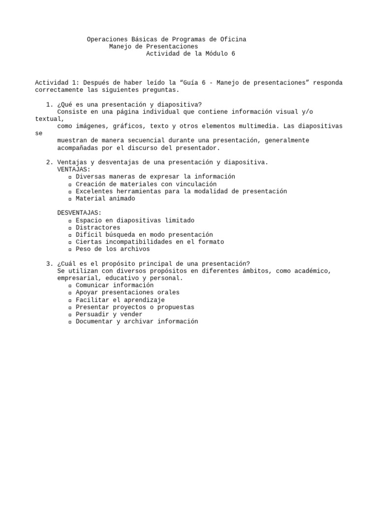 Modulo 6 | PDF | Microsoft PowerPoint | Multimedia