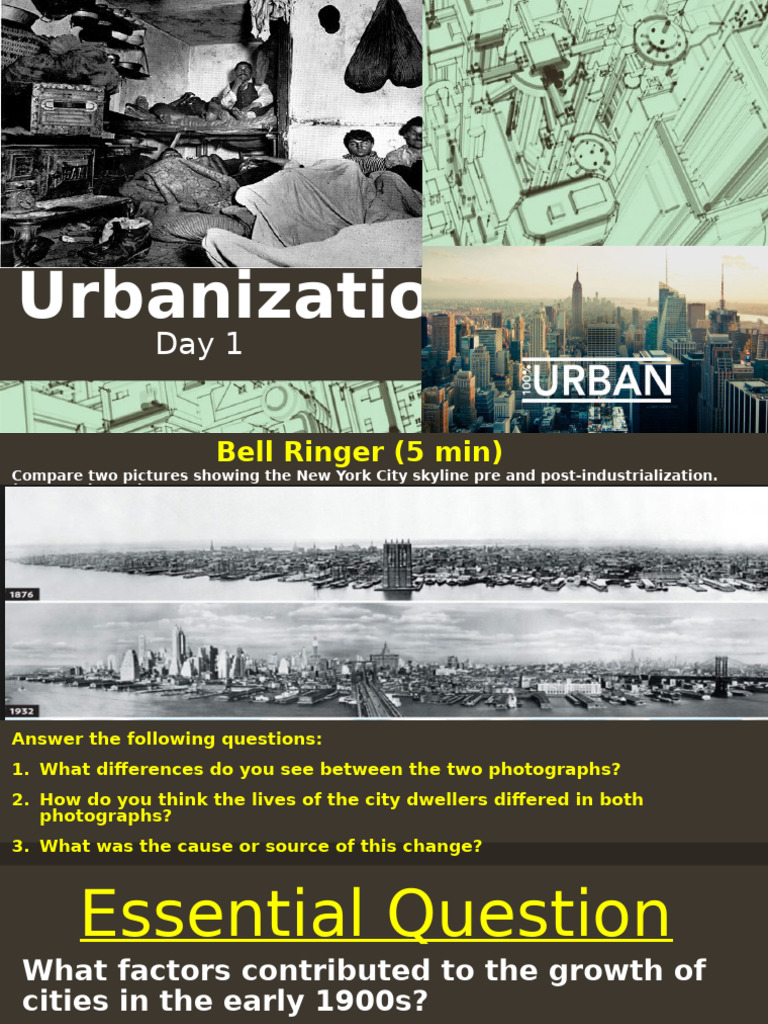Urbanization Ppt Pdf Nativism Politics