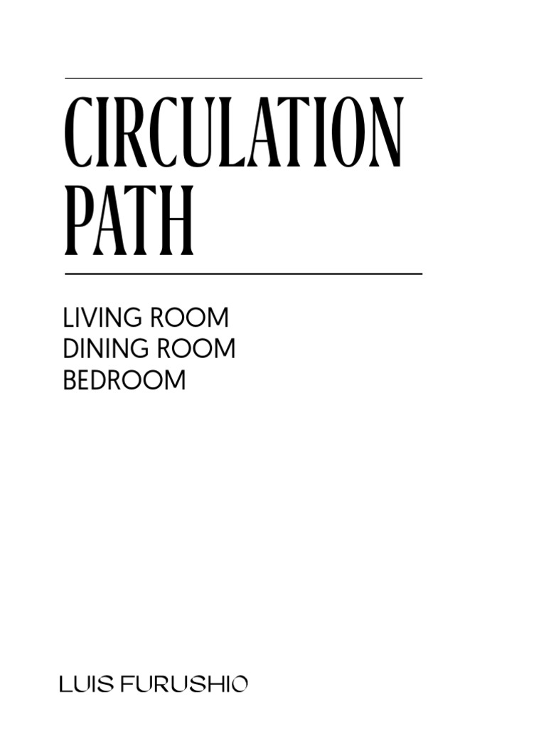 Circulation Path Furusho | PDF | Home Economics | Room