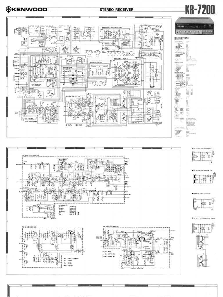 Kenwood-KR-7200-Schematic 2 | PDF