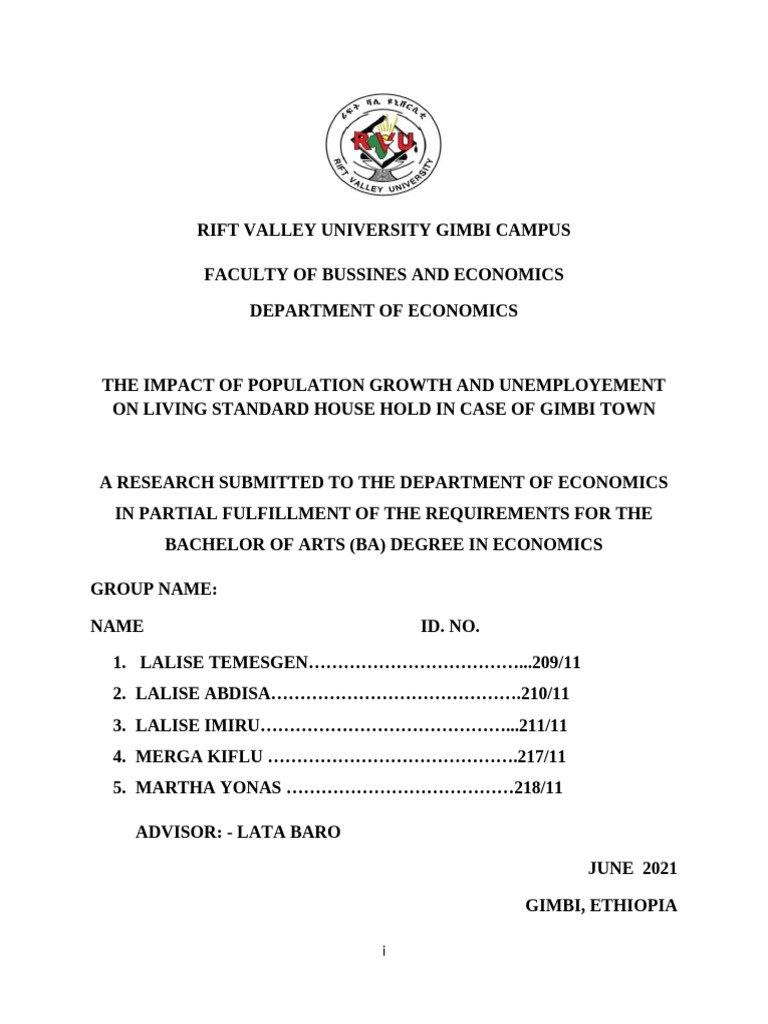 Martaa Research | PDF | Economic Growth | Sampling (Statistics)