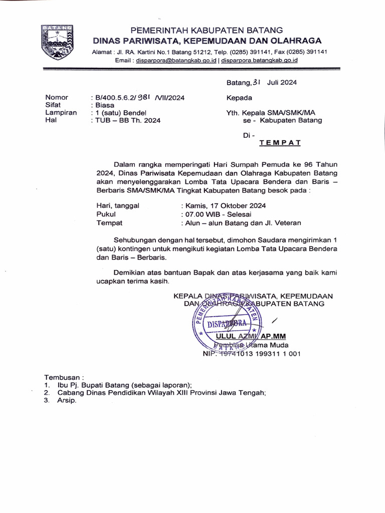 Juknis Tub - BB 2024 | PDF