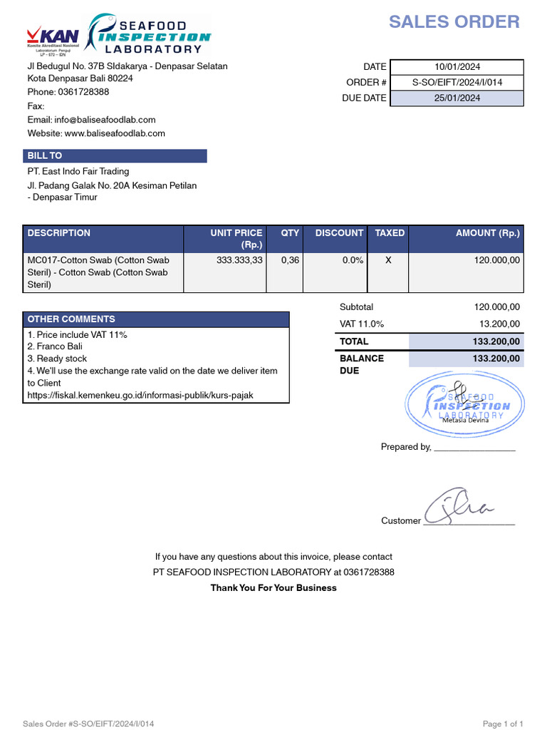 SO - 014 East Indo Fair Trading | PDF | Government Finances | Market ...