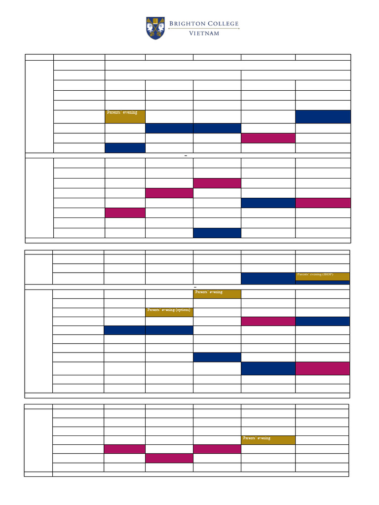 Academic Calendar 2024-2025 Overview | PDF | Academic Term