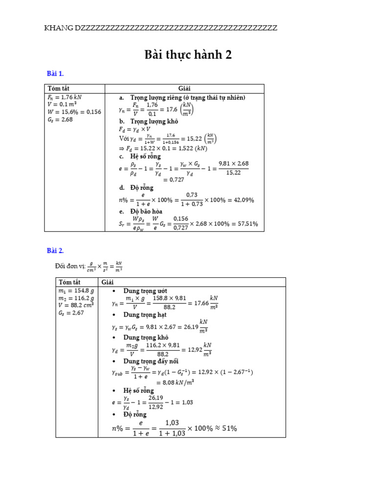 Bài TH C Hành 2 | PDF