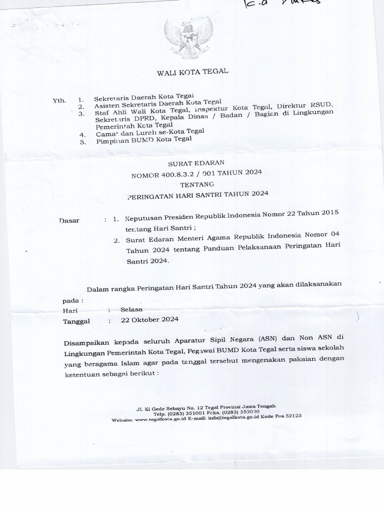 Scan Hari Santri | PDF