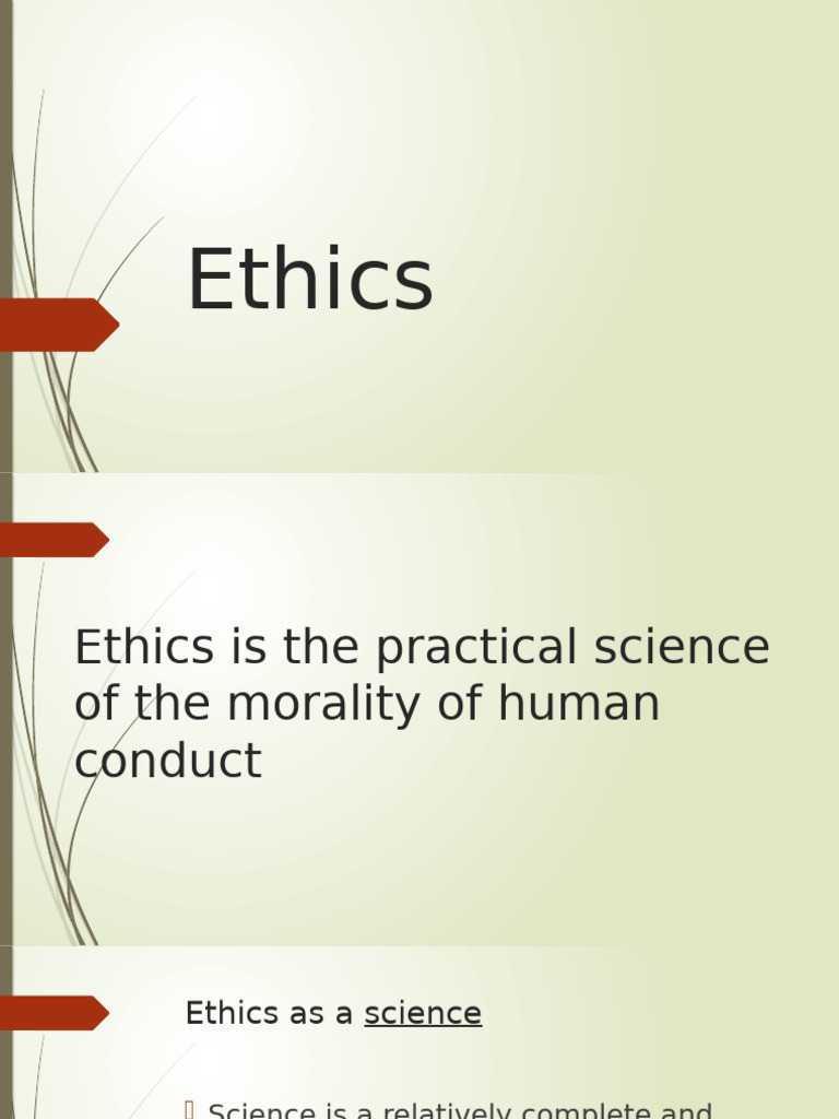 Lecture on Chapt 12 Pptx (1) | PDF | Conscience | Reason