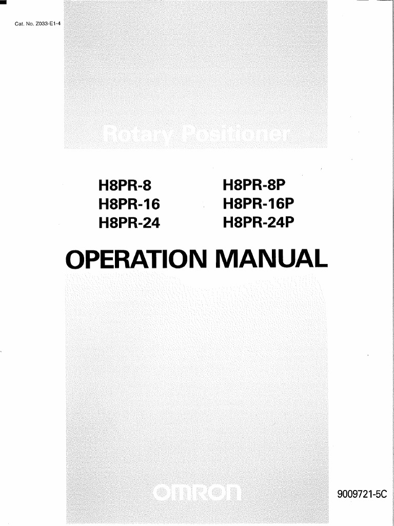 H8PR-8 / 16 / 25 | PDF