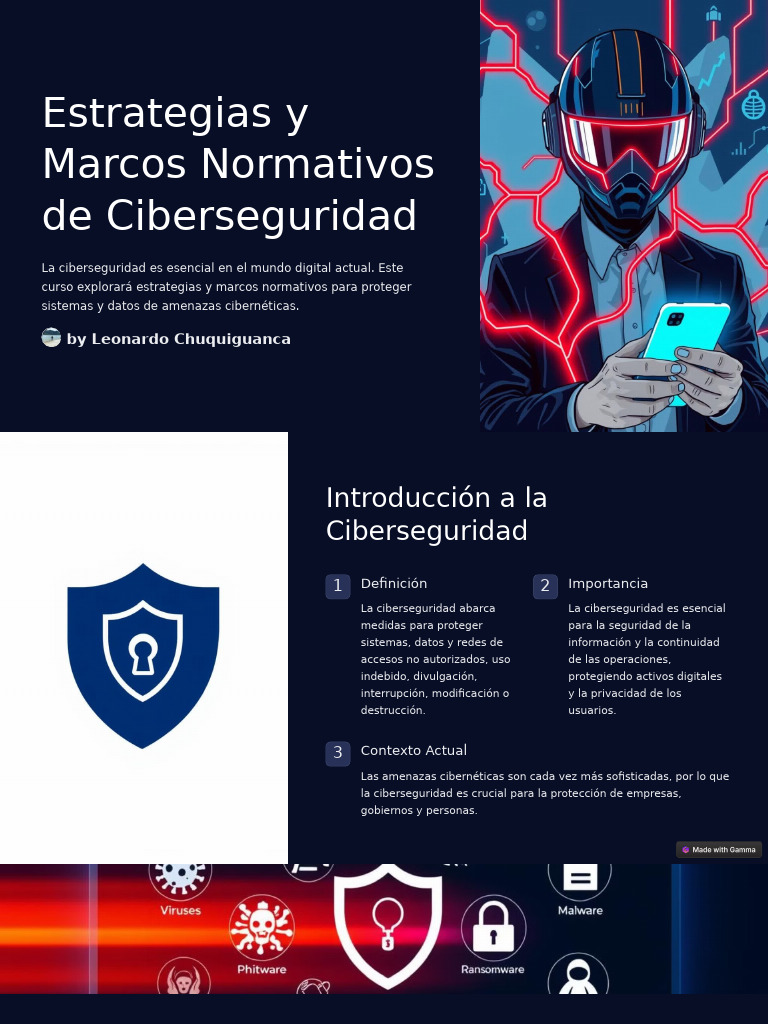 Estrategias y Marcos Normativos de Ciberseguridad | PDF | Seguridad ...