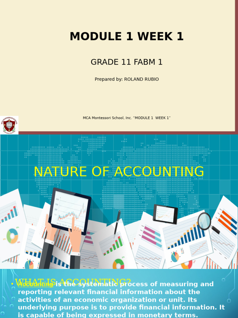 Week 1 FABM 1 Checked | PDF | Accounting | Partnership