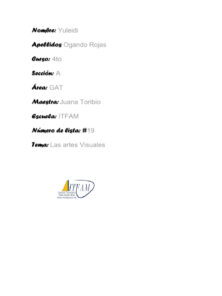 Introducción a las Artes Visuales | PDF | Las artes | Diseño