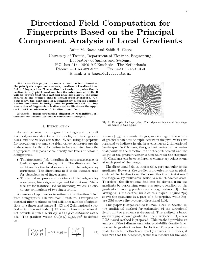Directional Field Calculations | PDF | Principal Component Analysis | Eigenvalues And Eigenvectors