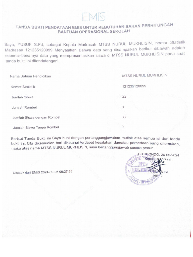 BAP EMIS Scanning Overview | PDF