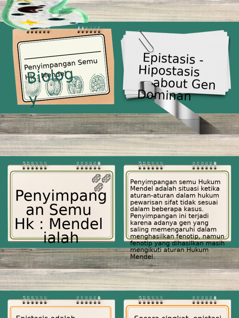 Biologi Penyimpangan Semu Hukum Mendel | PDF