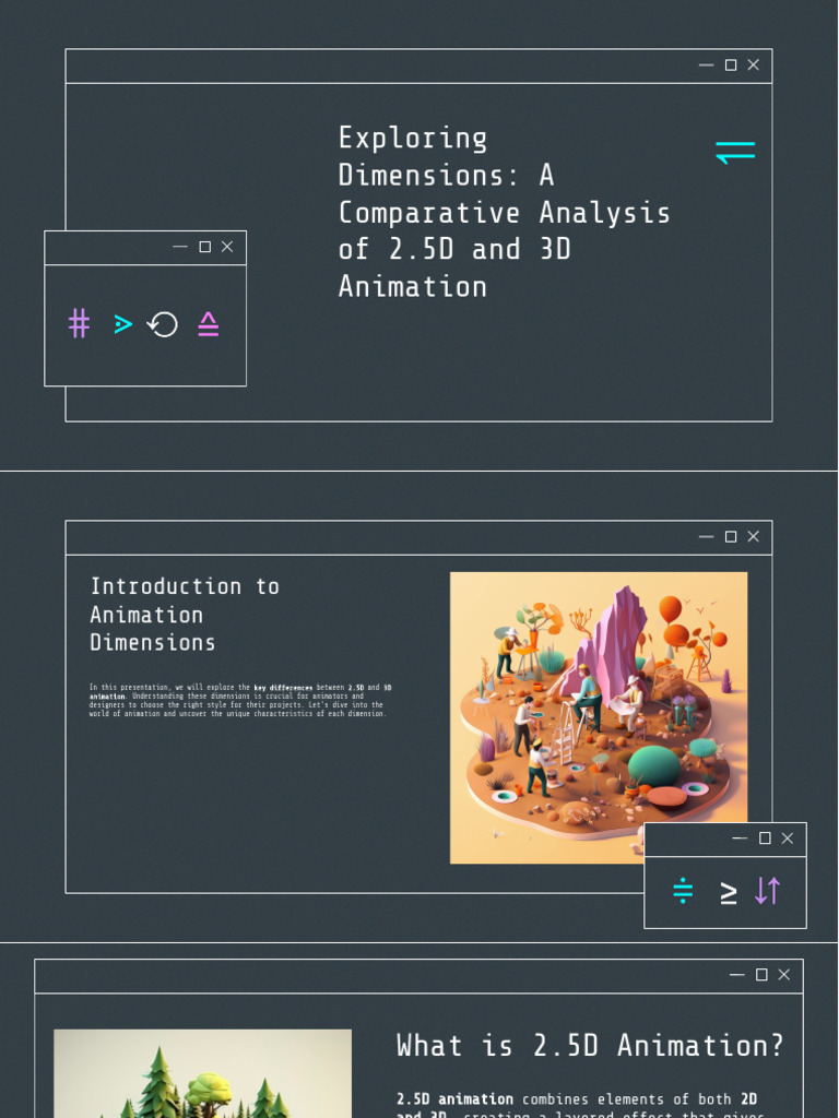 2&half and 3d Animation Comparison | PDF | 3 D Computer Graphics ...