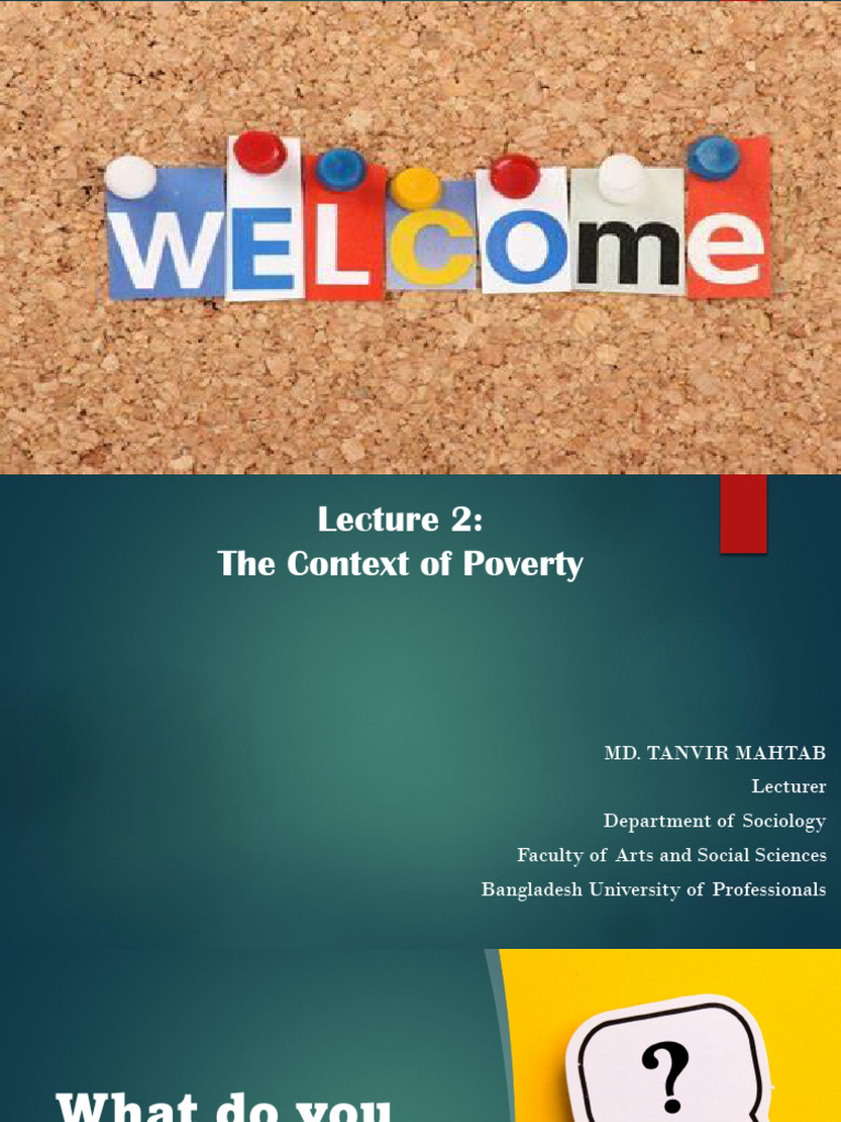 Lec 2 (1) | PDF | Poverty | Poverty & Homelessness