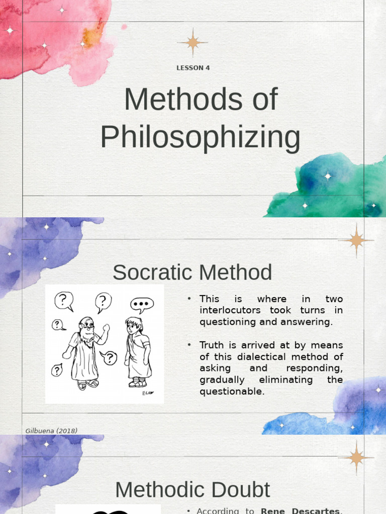 Intro To Philo Lesson 4 Methods of Philosophizing | PDF | Fallacy ... Intro To Philo Lesson 4 Methods of Philosophizing | PDF | Fallacy ...