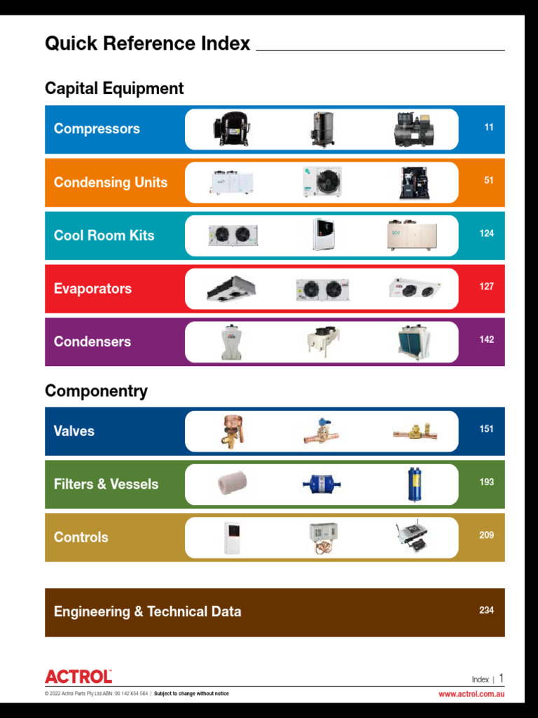 ACTROL Selection Guide 2022 05.23 | PDF | Engineering Thermodynamics ...