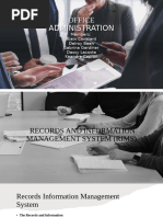 PRESENTATION ON FILING AND RECORDS MANAGEMENT | PDF | Computer File | Records Management