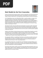 Top 15 Role Models for Students | PDF | Motivation | Motivational
