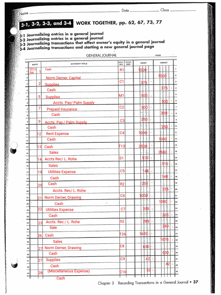 Amari Alexander - CH 3 Work TogetherOn Your Own (3-1 3-2 3-3. 3-4) | PDF