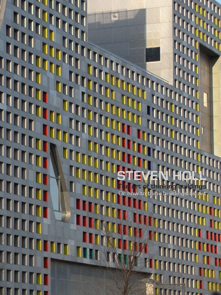 Matías IMBERN - Steven Holl and The Art of Thinking Buildings - Print ...