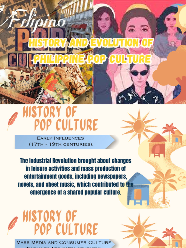 History and Evolution of Phil. Pop Culture-1 | PDF | Popular Culture ...