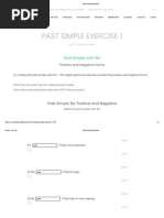 Present Simple Mixed Exercise Be and Other Verbs | PDF