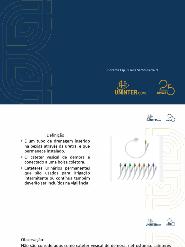Cateterismo vesical | PDF | Infecção | Micção
