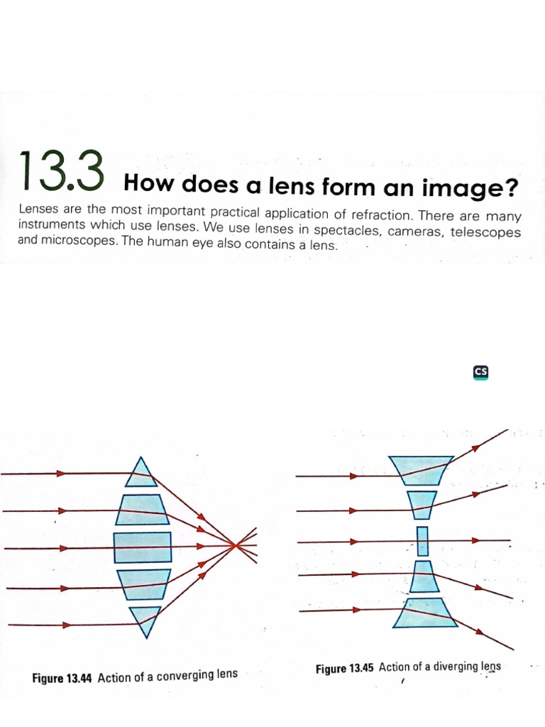 Lenses - Optics | PDF