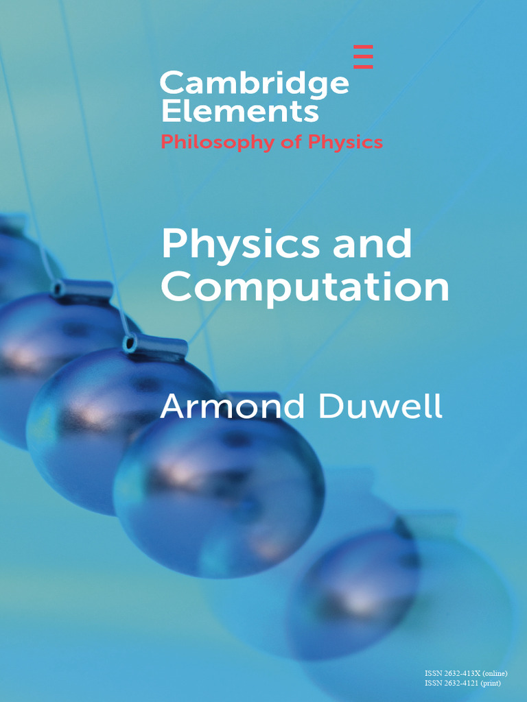 Physics and Computation (Elements in The Philosophy of Physics) (Armond ...