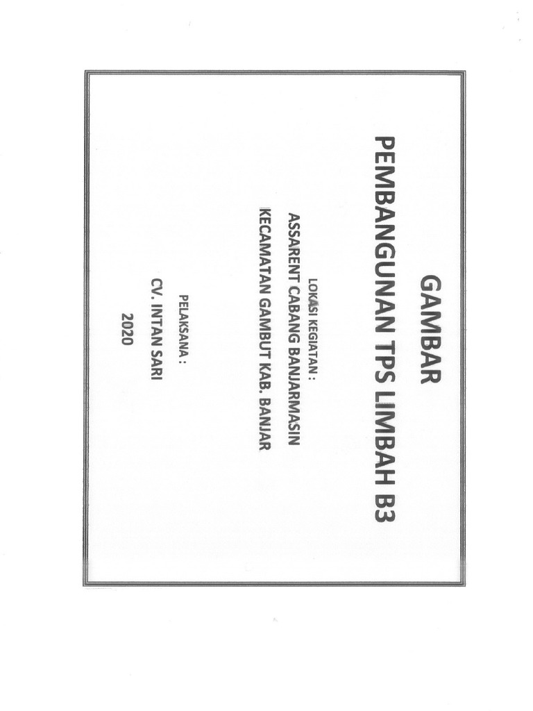 Layout TPS B3 Building | PDF