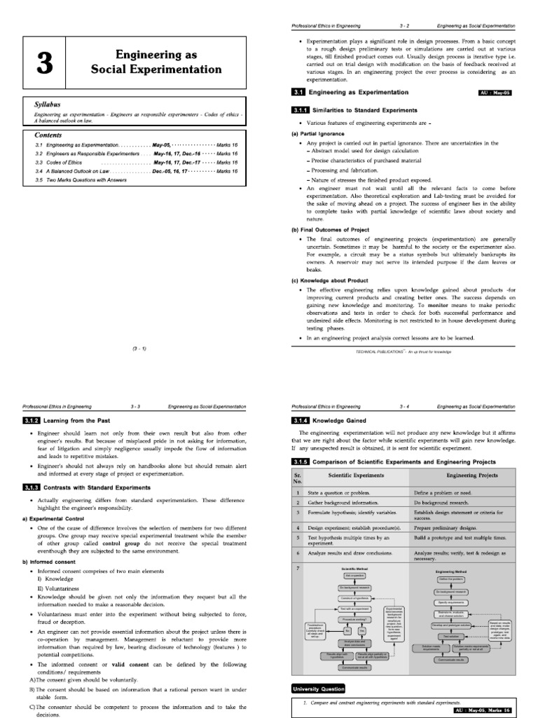 unit 3 pe | PDF | Experiment | Evidence