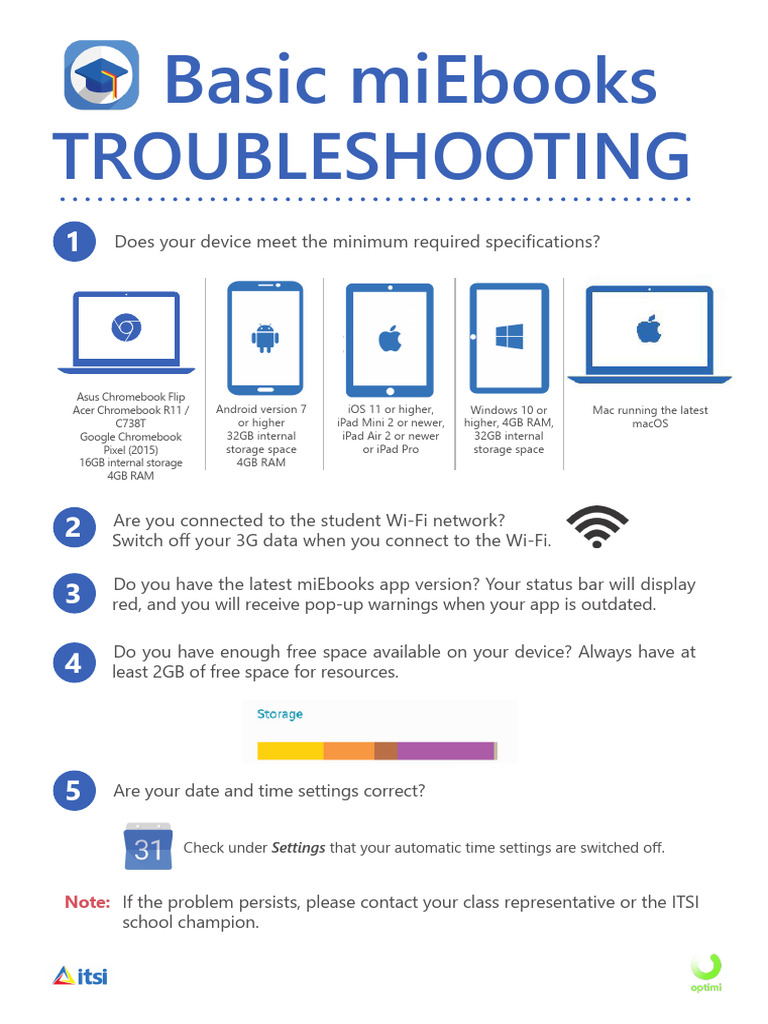 MiEbooks Troubleshooting 2020 1 | PDF | Mobile App | Chromebook