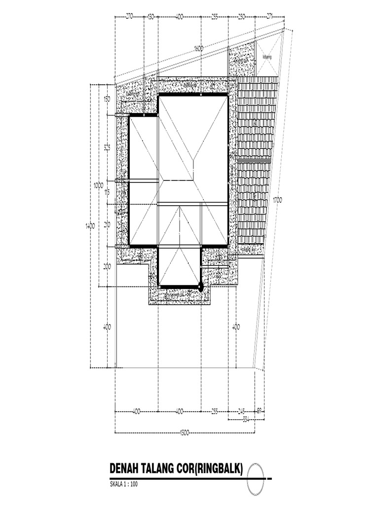 Denah Talang Cor | PDF
