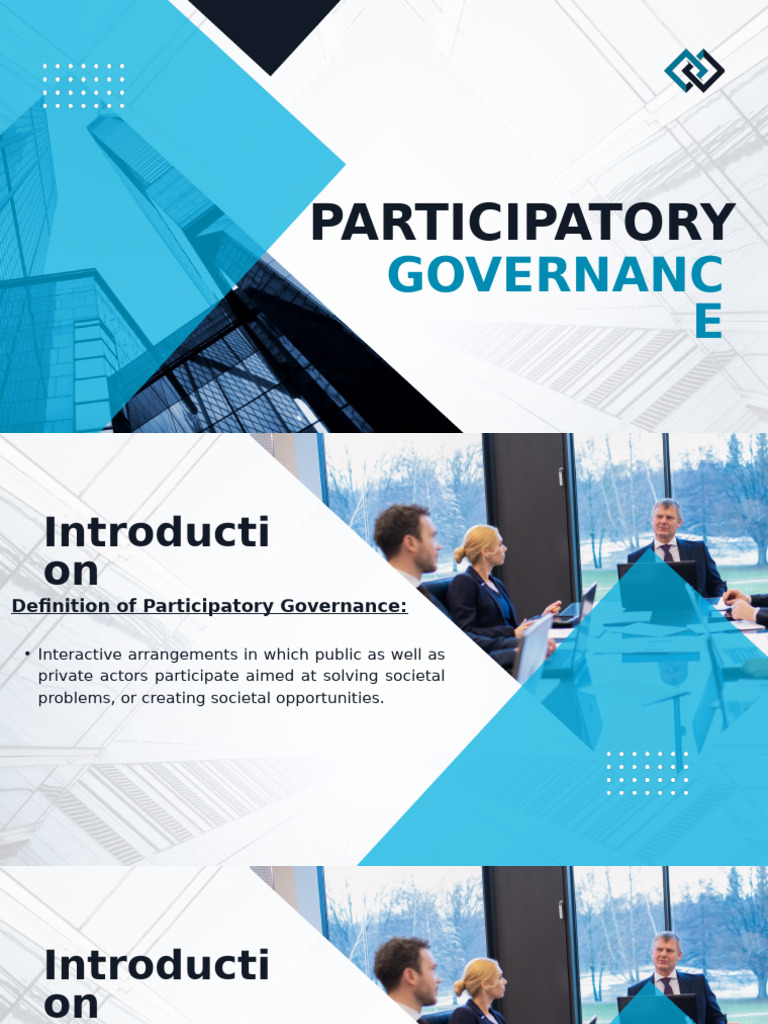 Participatory Governance Presentation | PDF | Governance | Decentralization