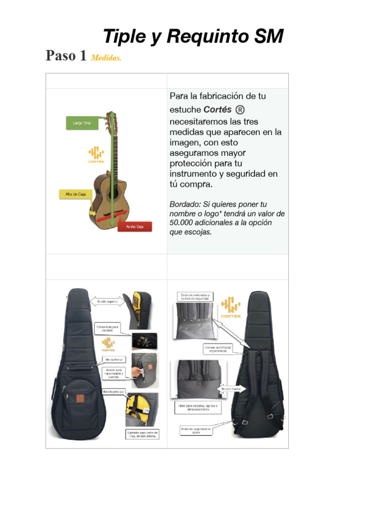 Tiple y Requinto Infografia 2024 | PDF