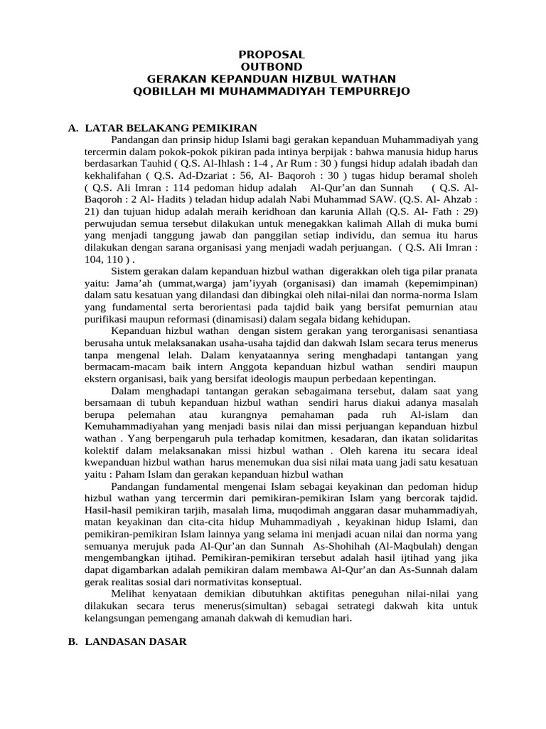 Proposal Hiking 2024 | PDF