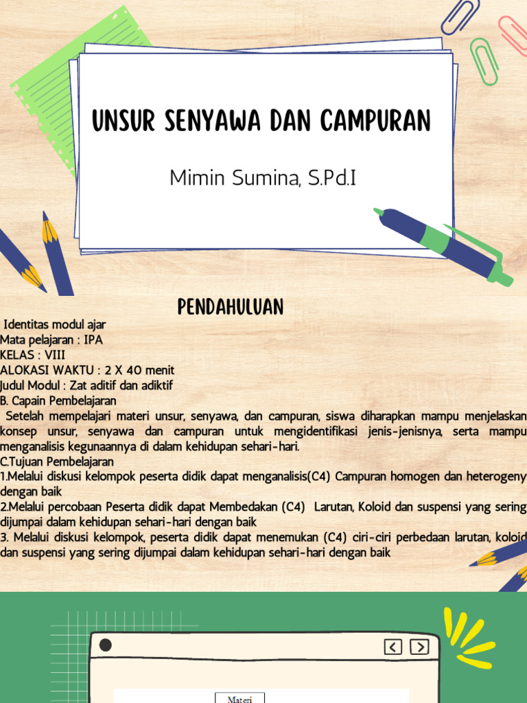 Ciri Campuran Homogen dan Heterogen | PDF