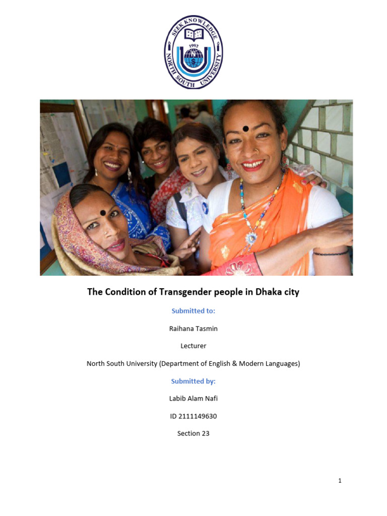 Research paper. | PDF | Transgender | LGBTQIA+ Studies