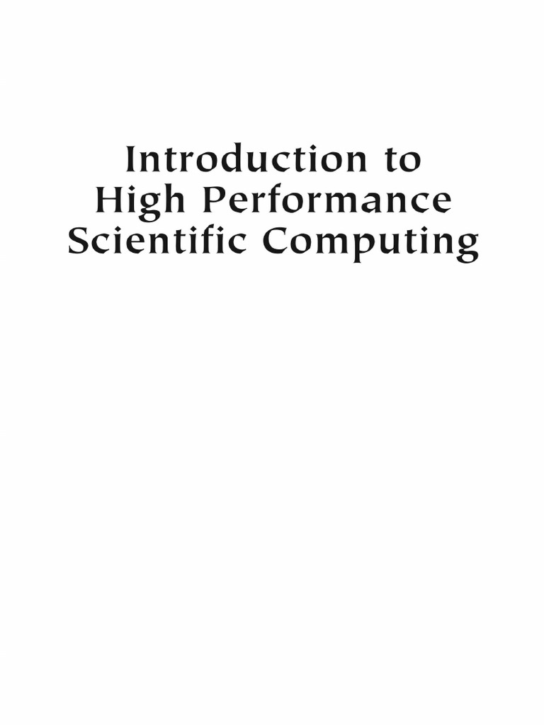 HPC David Chopp | PDF