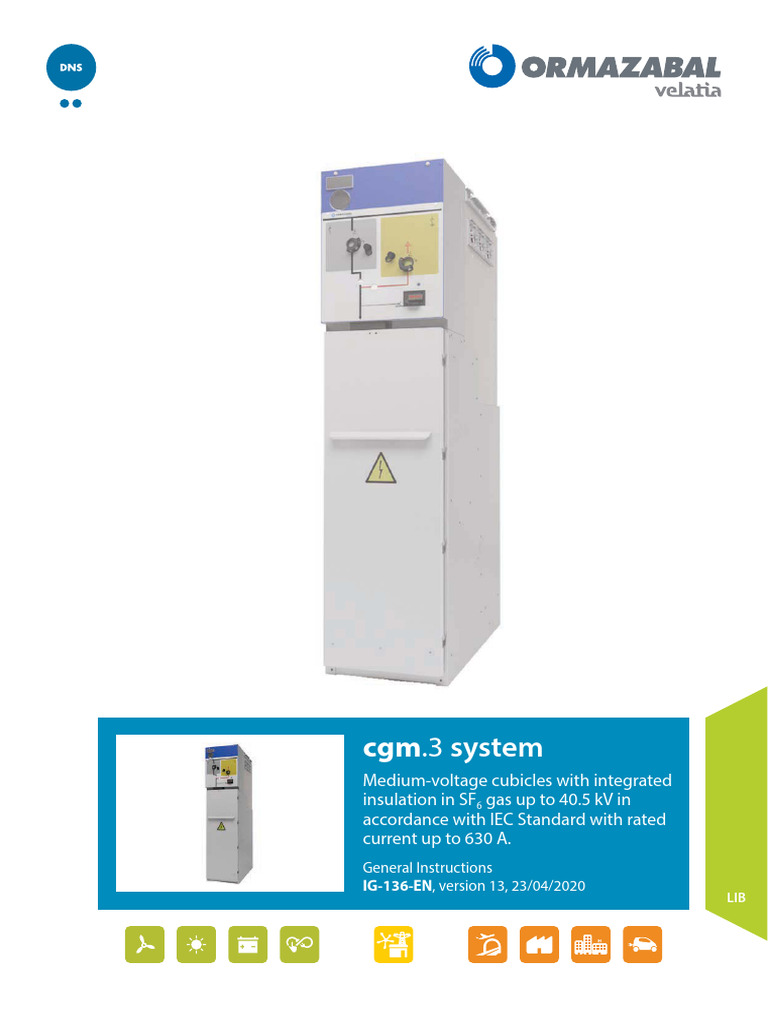 ORMAZABAL Transformer User Manual | PDF | Insulator (Electricity) | High Voltage