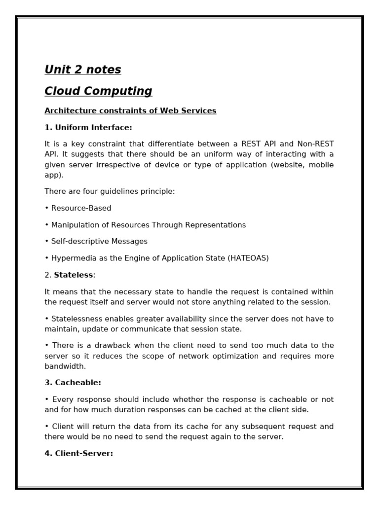 Cc Notes Unit2 | PDF | Virtualization | Virtual Machine