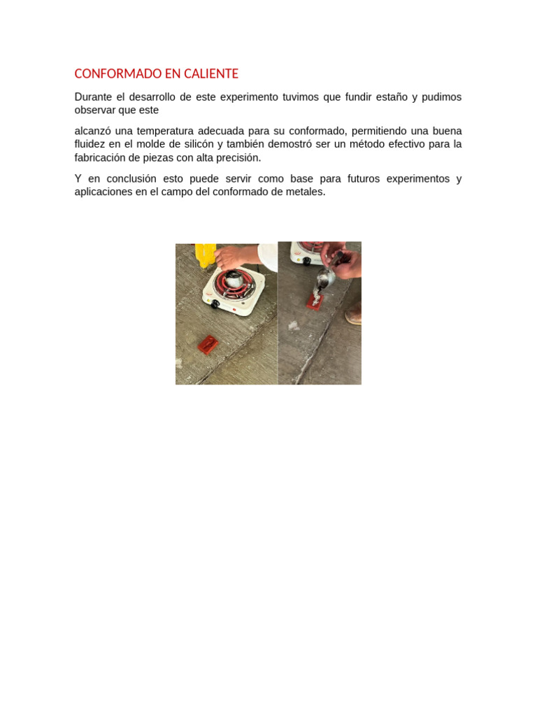Conformado en Caliente | PDF