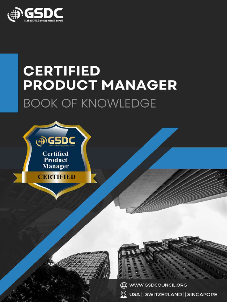 Certified Product Manager BOK | PDF | Product (Business) | Focus Group